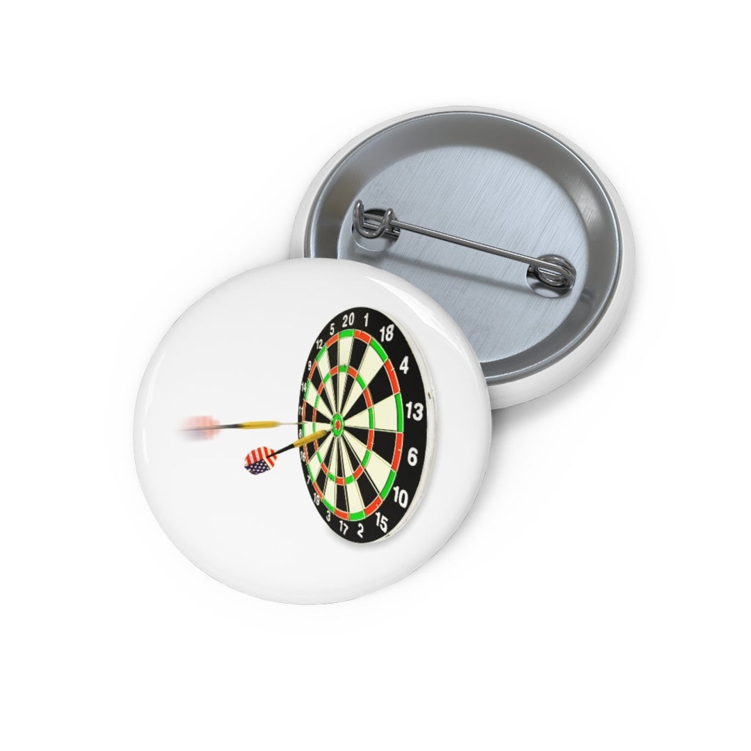 Darts Pin, Darts Button, Button Set, Lapel Pin, Hat Pin, Enamel Pins ...