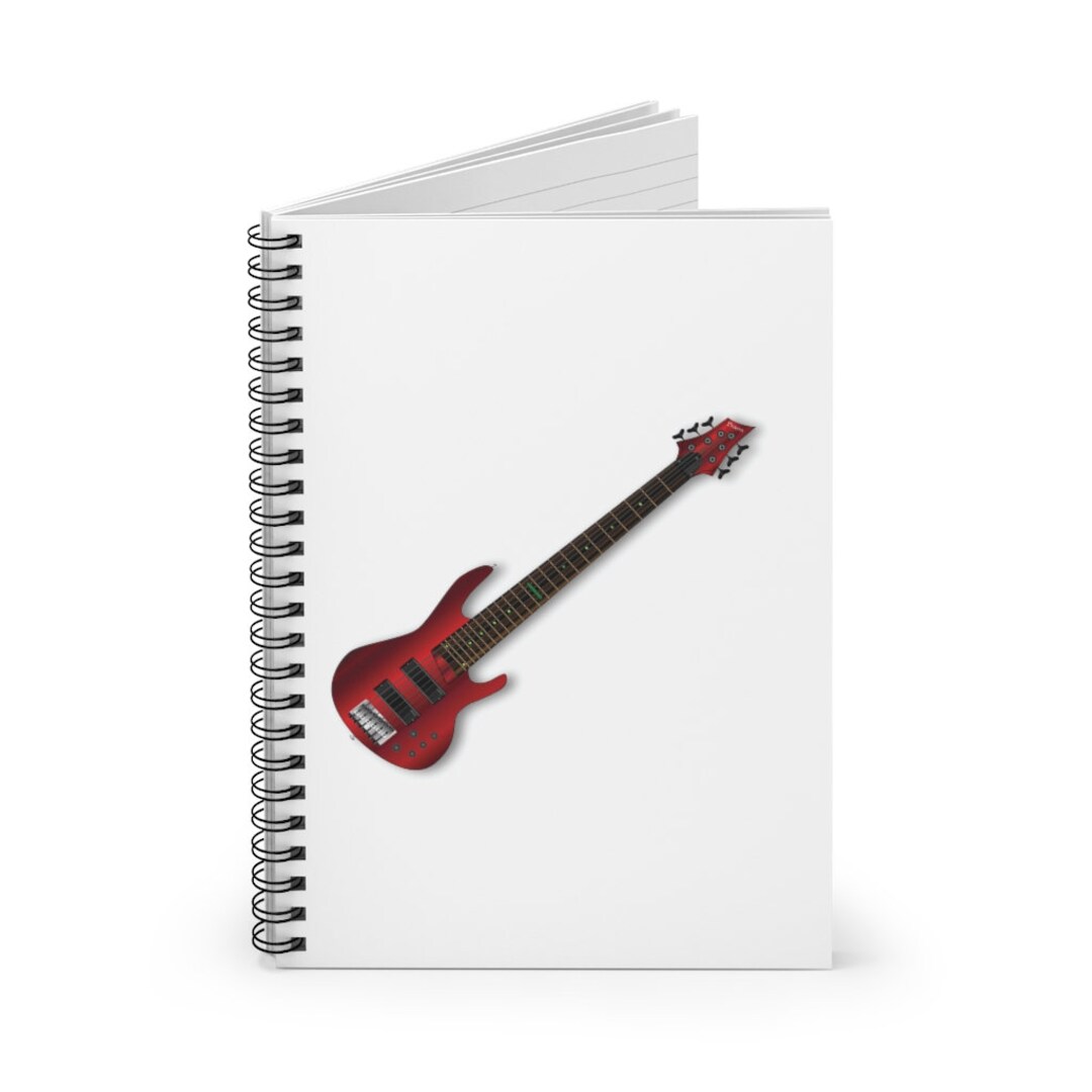 Big Neck Bass Guitar Notebook - Big Neck Bass Guitar Journal - Ruled ...