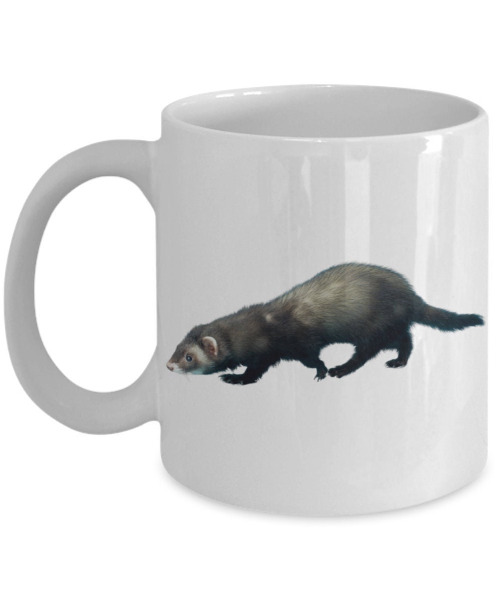 Ferret Mug Ferret Coffee Cup Ferret Kitchen Decorfunny | Etsy UK