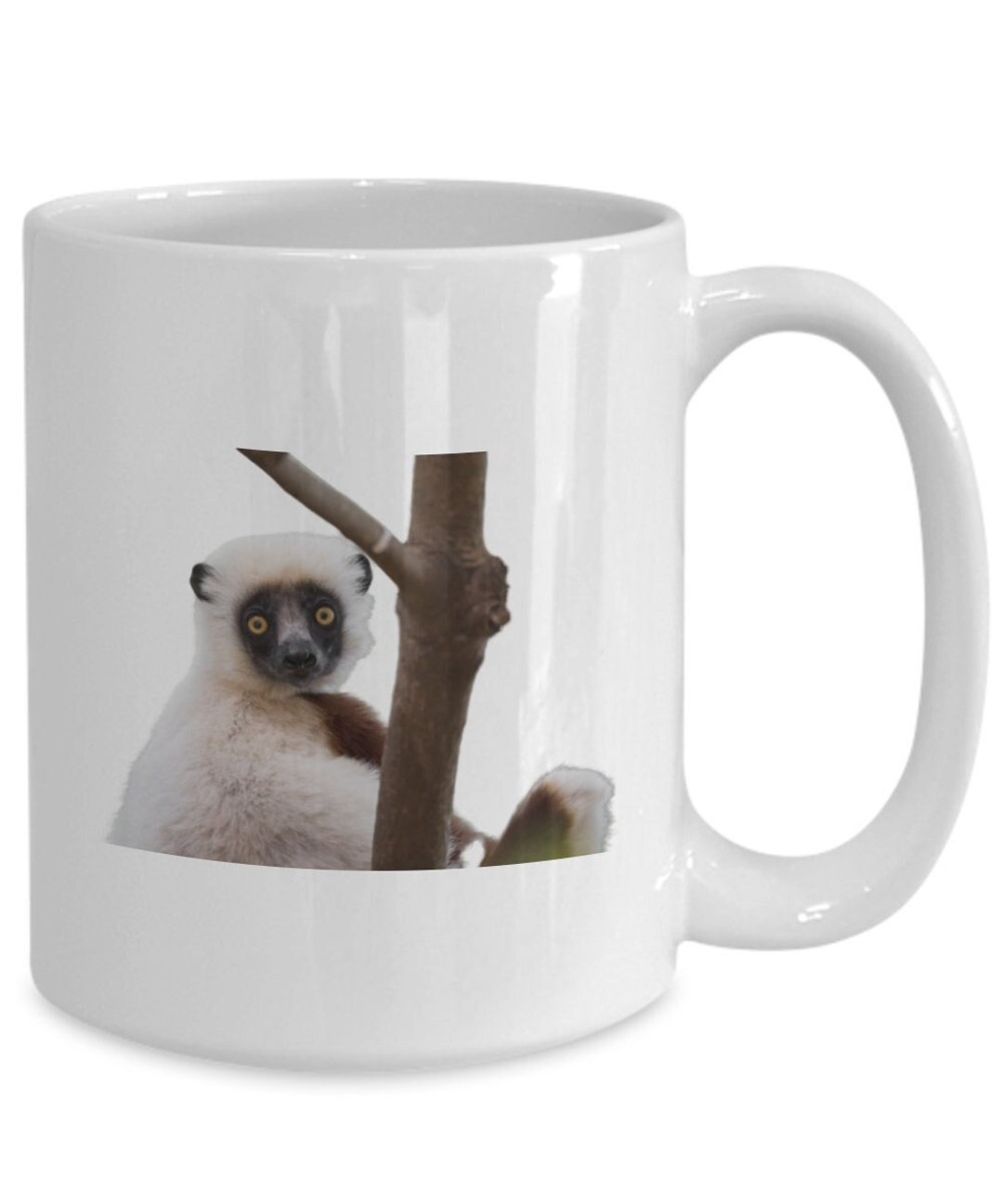 Lemur Mug Lemur Coffee Cup Lemur Kitchen Decorfunny - Etsy