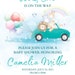 Custom Printable Baby Shower Invitation Card, Quarantine Downloadable ...