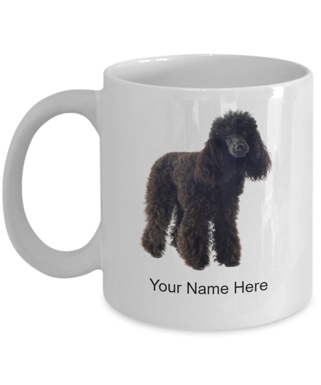 Personalized Poodle Dog Mug Coffee Cup for Dog Lovers Idea Custom ...