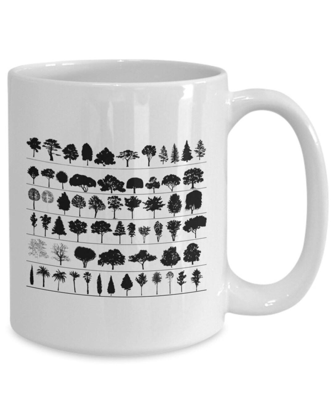 Trees Mug, Trees Coffee Cup, Trees Kitchen Decor,funny Mug,gift Idea - Etsy