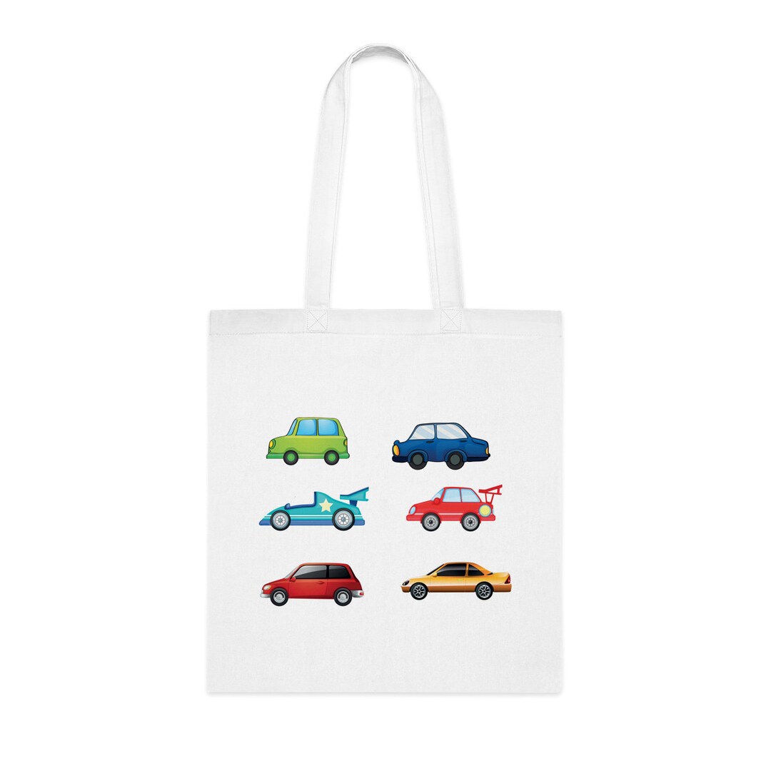 Cars Tote Bag, Cars Gift, Cars Shoulder Bag, Cars Reusable Bags ...