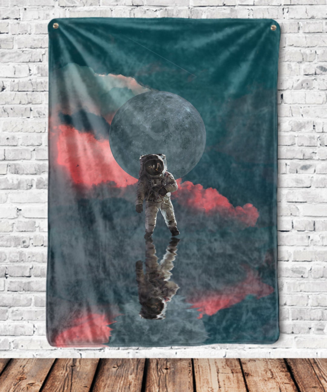 Space Blanket, Gift for Astronomy Lover, Space Fleece Throw, Astronomy ...