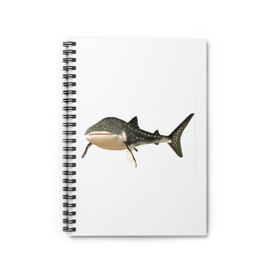 Whale Shark Notebook Whale Shark Journal Ruled Line Pages Gift Idea ...