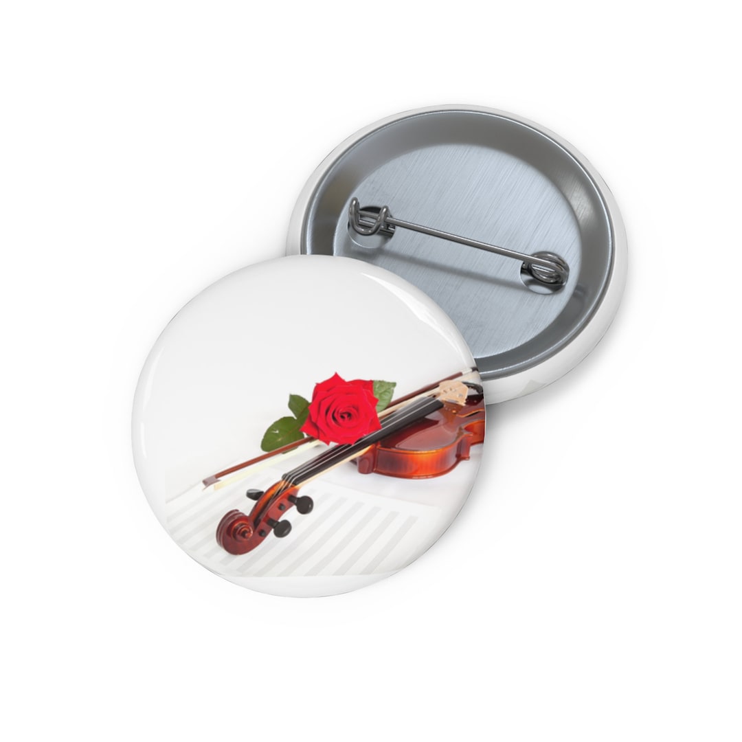 Viola Pin, Viola Button, Button Set, Lapel Pin, Hat Pin, Enamel Pins ...