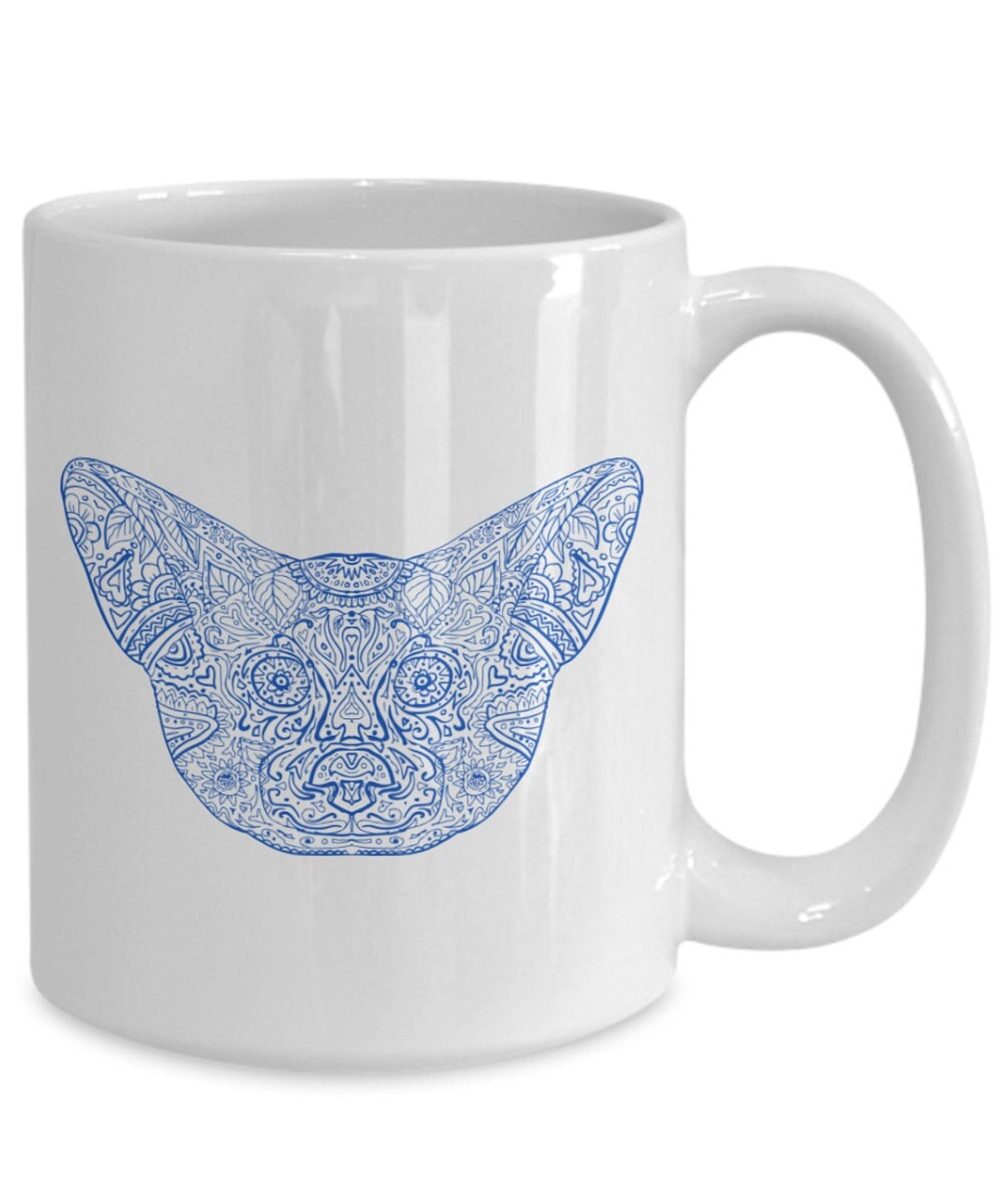 Fennec Fox Head Mug, Fennec Fox Head Coffee Cup, Fennec Fox Head ...
