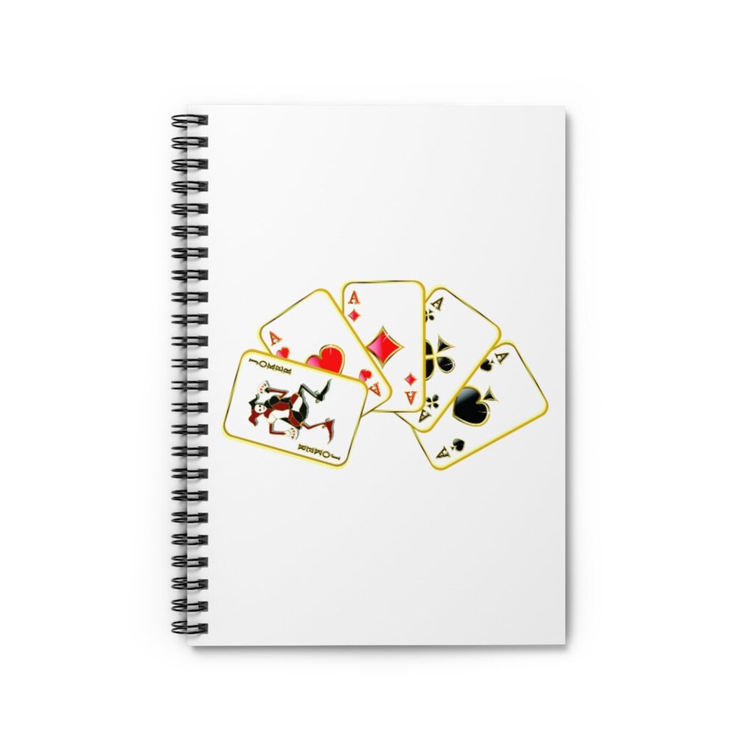 Joker Notebook Joker Journal Ruled Line Pages Gift Idea Gratitude ...