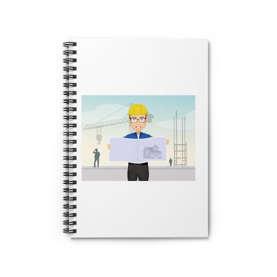 Worker Construction Notebook Worker Construction Journal - Etsy