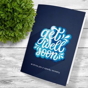 Get Well Card Printable Get Well Card Downloadable Get Well - Etsy