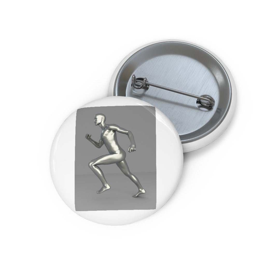 Athlete Pin Athlete Button Button Set Lapel Pin Hat Pin - Etsy