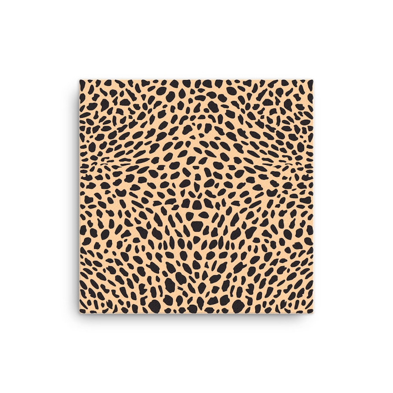 Skin Cheetah Decor Canvas Skin Cheetah Decor Wall Canvas - Etsy