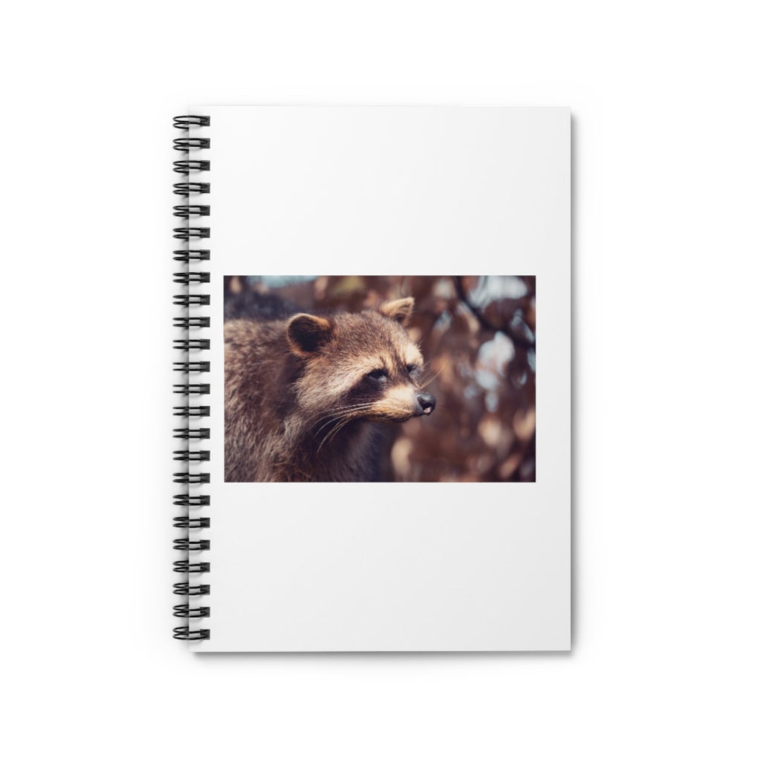 North American Raccoon Notebook North American Raccoon Journal Ruled ...