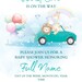 Custom Printable Baby Shower Invitation Card, Quarantine Downloadable ...