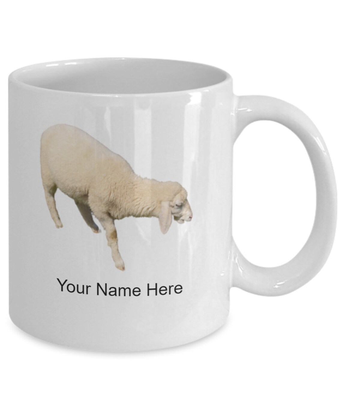 Personalized White-sheep Mug Coffee Cup for White-sheep Lovers - Etsy