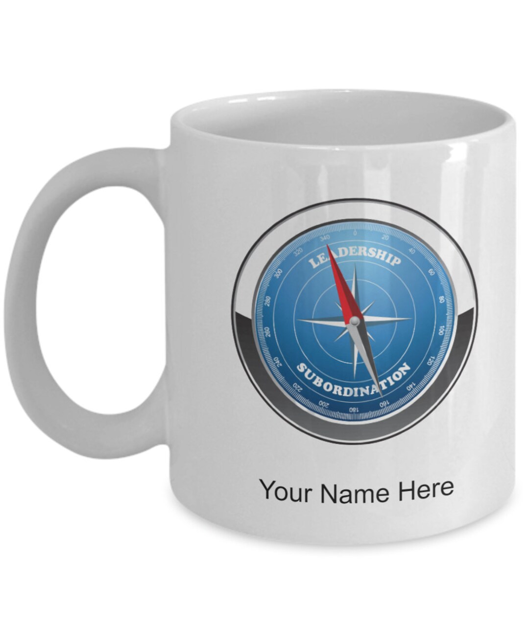 Personalized Compass Mug, Compass Coffee Cup, Compass Gift Idea, Custom ...