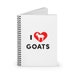 I Love Goats Notebook I Love Goats Journal Ruled Line - Etsy