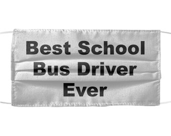 Bus Driver Face Mask - Etsy