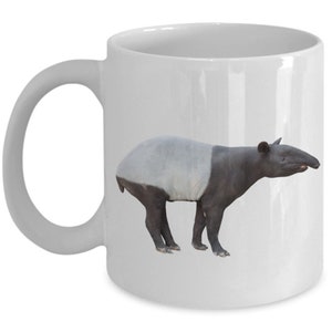 Malayan Tapir or Asian Tapir Isolated Mug, Malayan Tapir or Asian Tapir ...