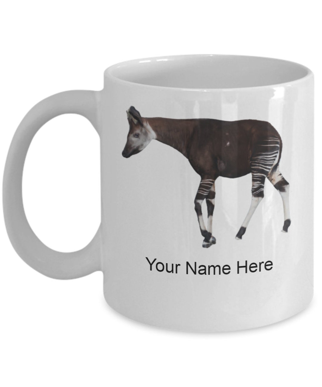 Personalized Okapi Mug Coffee Cup for Okapi Lovers - Etsy