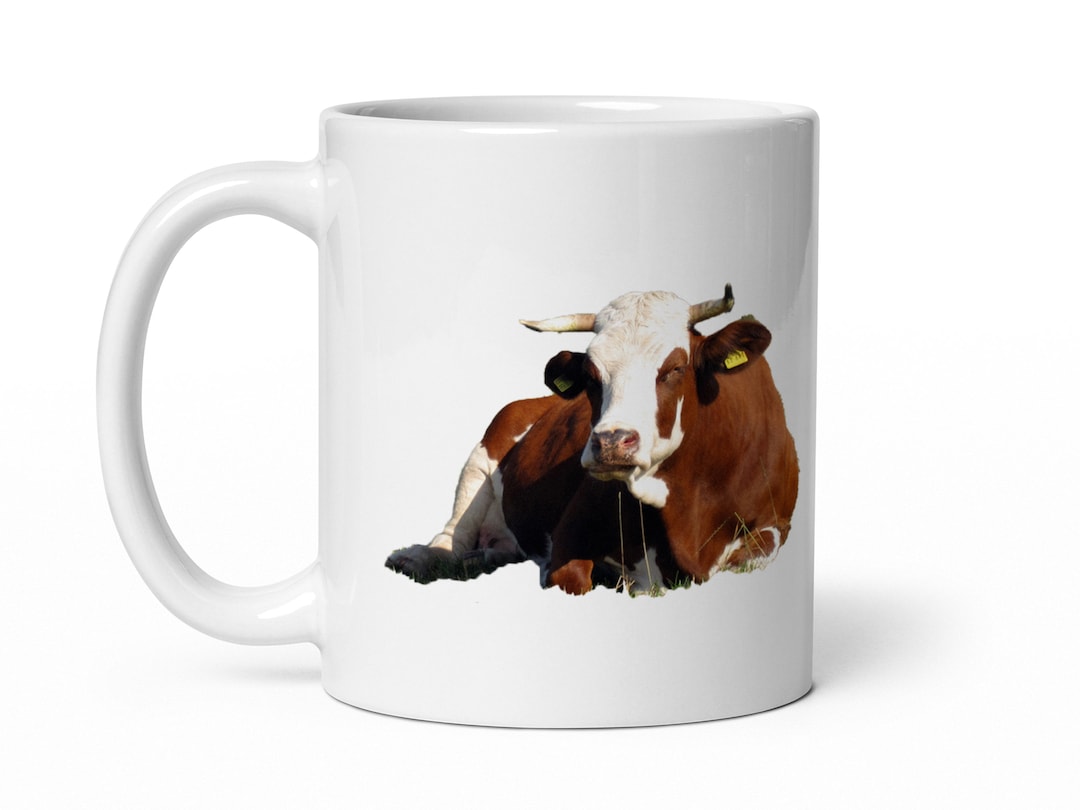 Cow Mug, Cow Coffee Cup, Cow Kitchen Decor, Funny Mug, Gift Idea - Etsy