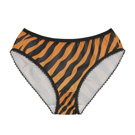 Tiger Texture Panties Tiger Texture Underwear Briefs Cotton - Etsy