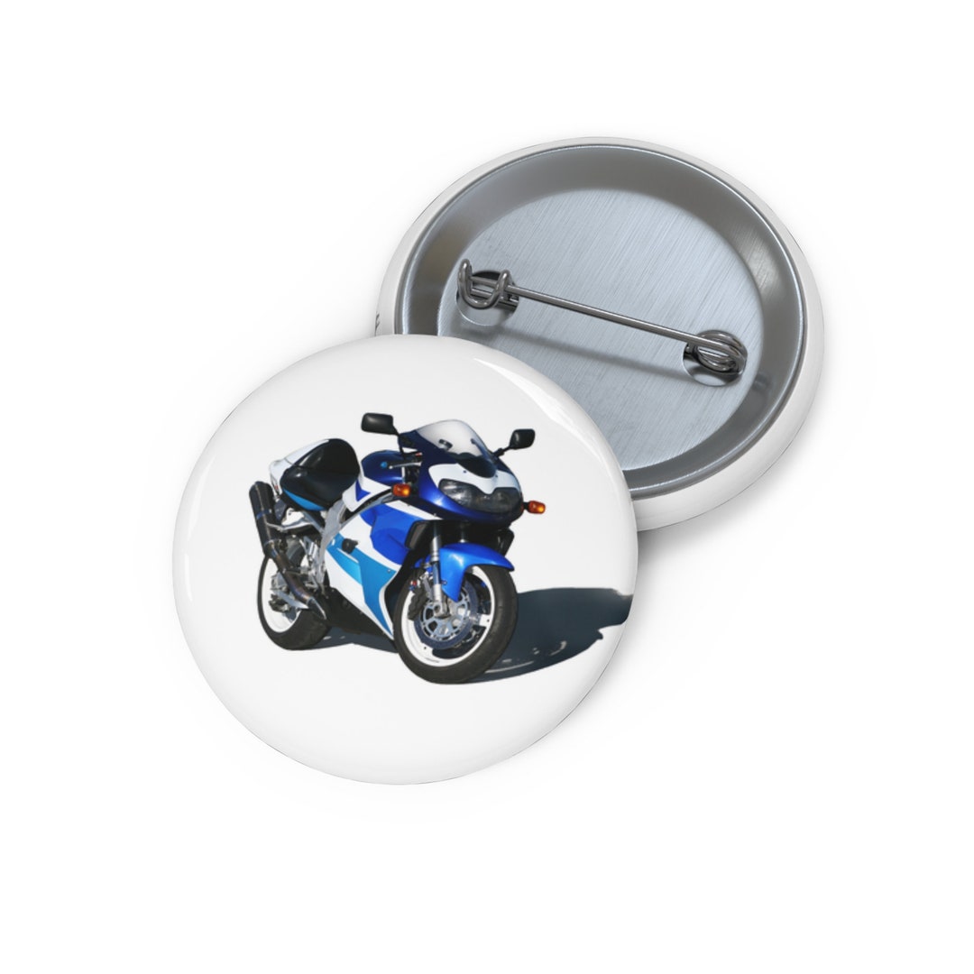 Motorcycle Pin, Motorcycle Button, Button Set, Lapel Pin, Hat Pin ...