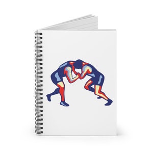 Freestyle Wrestling Retro Notebook Freestyle Wrestling Retro - Etsy