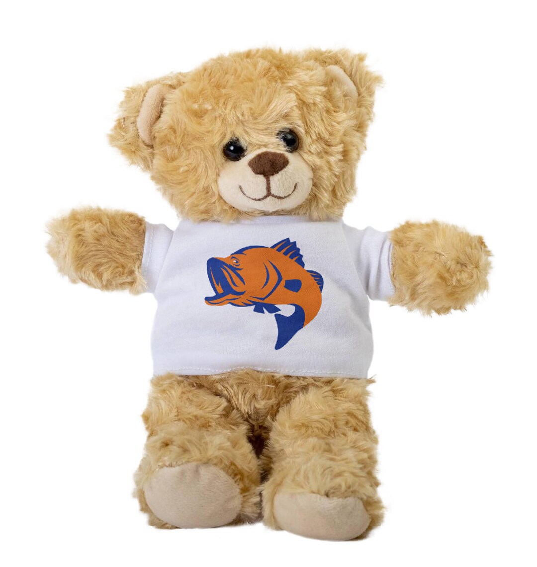 Barramundi Fish Jumping Retro Teddy Bear Gift Stuffed Animal - Etsy