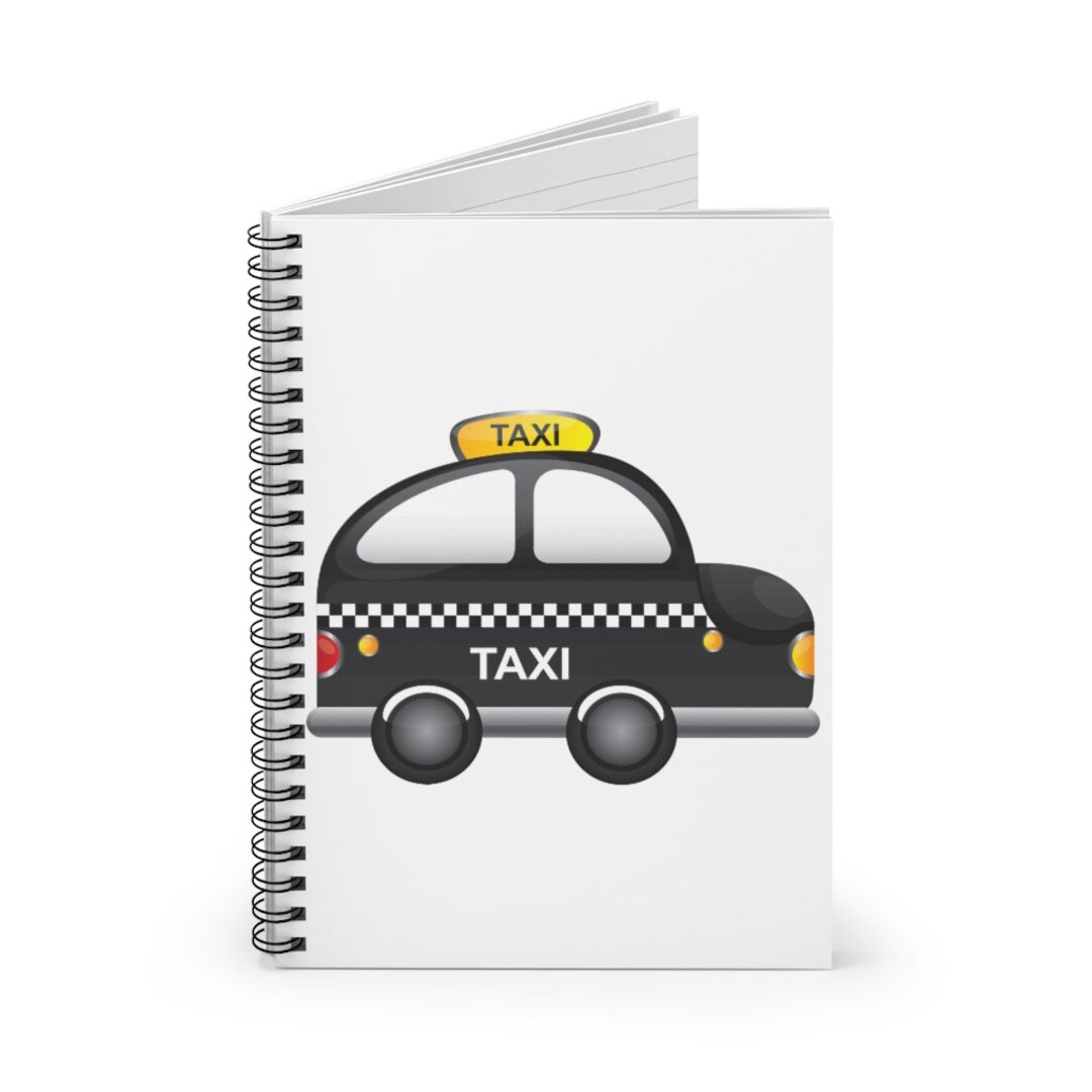 Taxi Notebook - Taxi Journal - Ruled Line Pages - Gift Idea - Gratitude ...