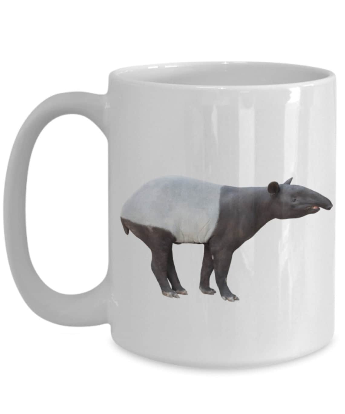 Malayan Tapir or Asian Tapir Isolated Mug, Malayan Tapir or Asian Tapir ...