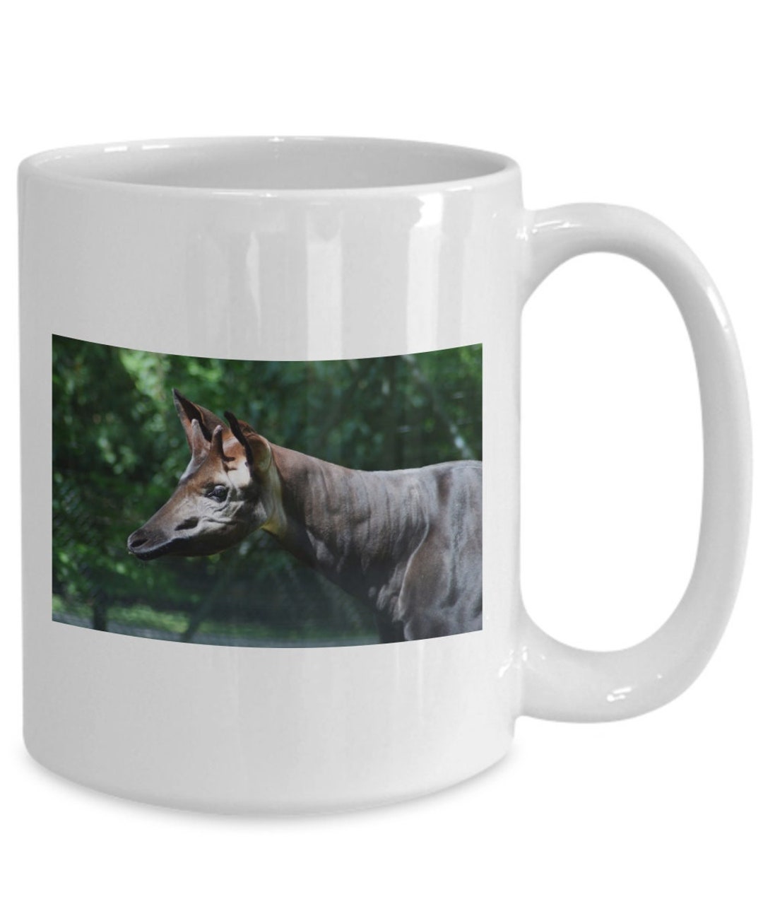 Okapi Mug Okapi Coffee Cup Okapi Kitchen Decorfunny - Etsy