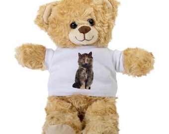Tortie Cat Plush - Etsy