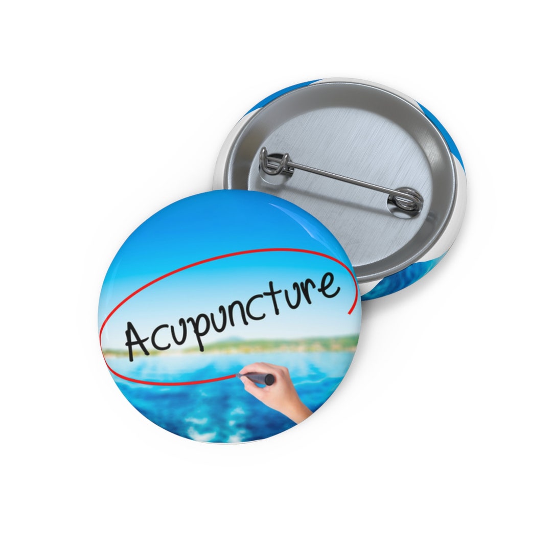 Acupuncture Pin, Acupuncture Button, Button Set, Lapel Pin, Hat Pin ...