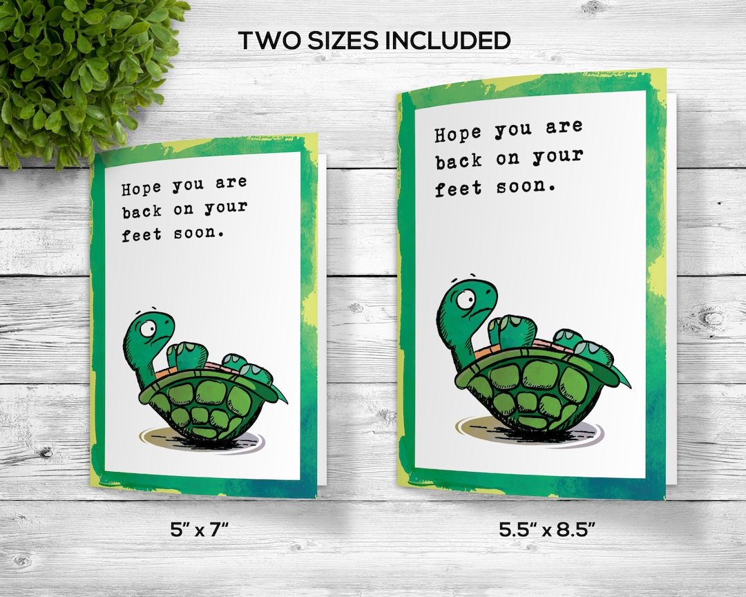 Get Well Soon Card, Funny Get Well Card, Printable Get Well Card ...