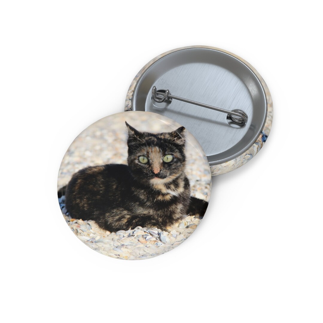 Cat Pin, Cat Button, Button Set, Lapel Pin, Hat Pin, Enamel Pins, Lapel ...