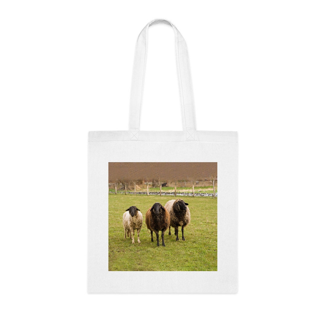 Domestic Sheep Tote Bag Sheep Tote Gift Sheep Shoulder Bag - Etsy