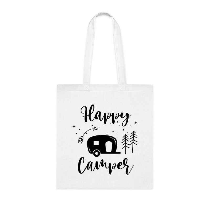 Happy Camper Tote - Etsy