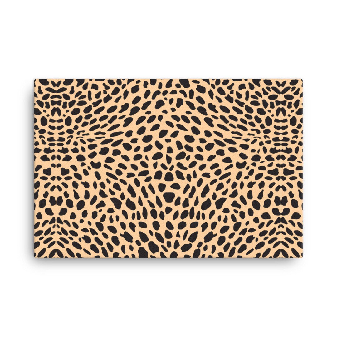 Cheetah Skin Canvas Cheetah Skin Wall Canvas Print Cheetah - Etsy