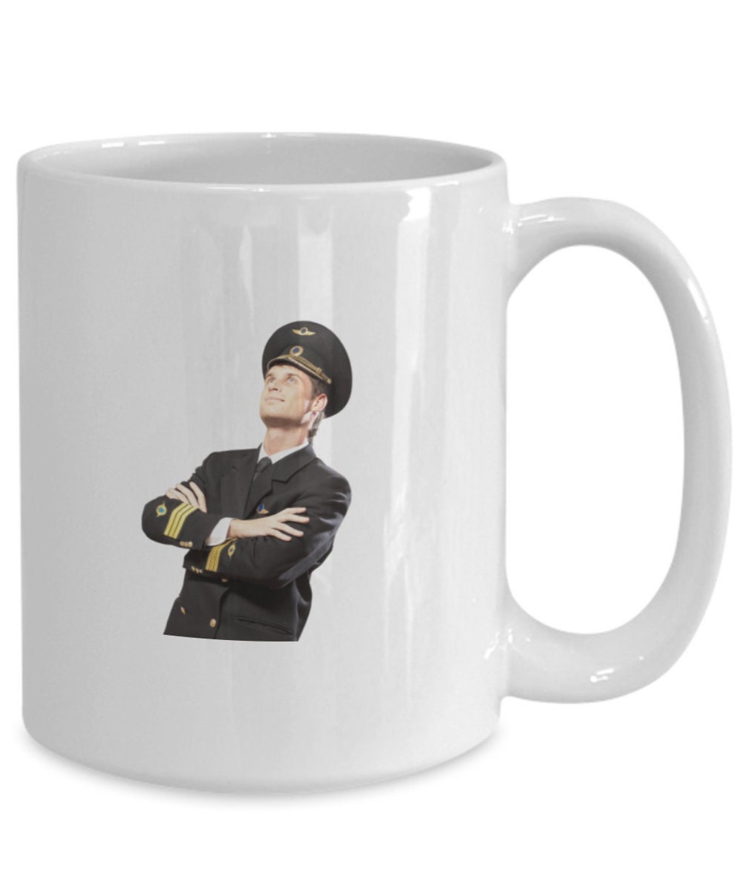 Male Pilot Mug, Male Pilot Coffee Cup, Male Pilot Kitchen Decor,funny ...