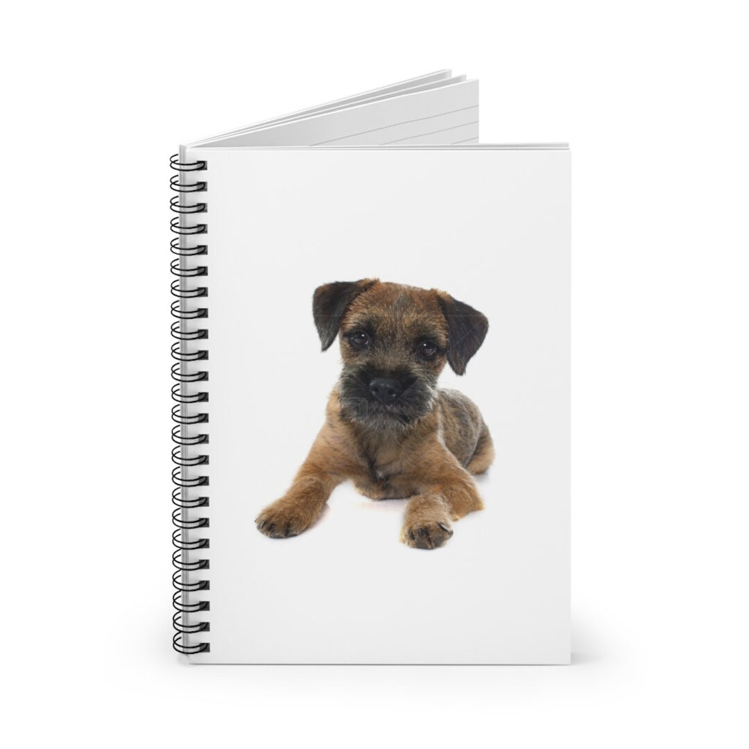 Purebred Border Terrier Notebook Purebred Border Terrier Journal Ruled ...