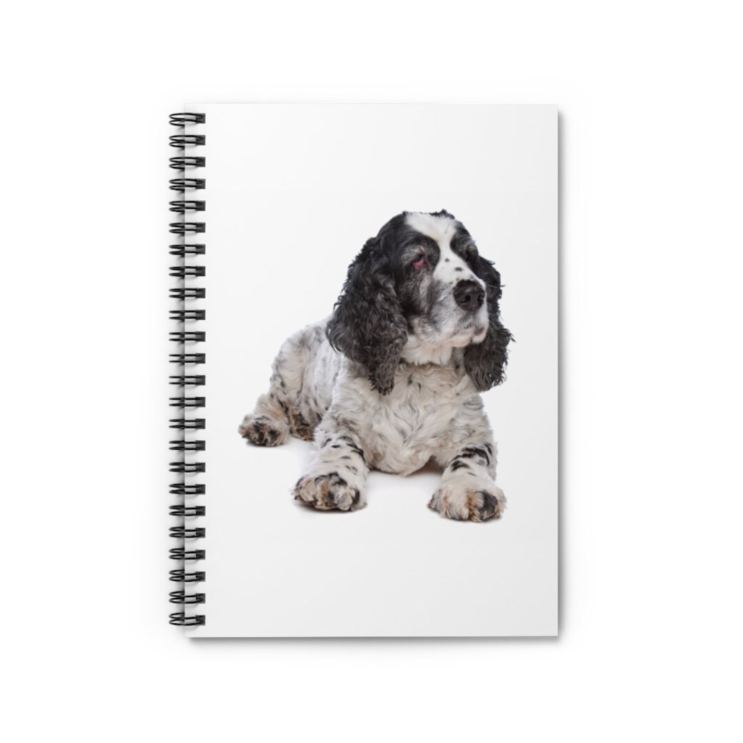 English Cocker Spaniel Notebook English Cocker Spaniel Journal Ruled ...