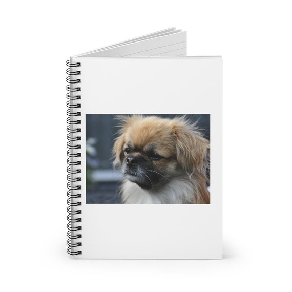 Tibetan Spaniel Notebook Tibetan Journal Ruled Line Pages - Etsy