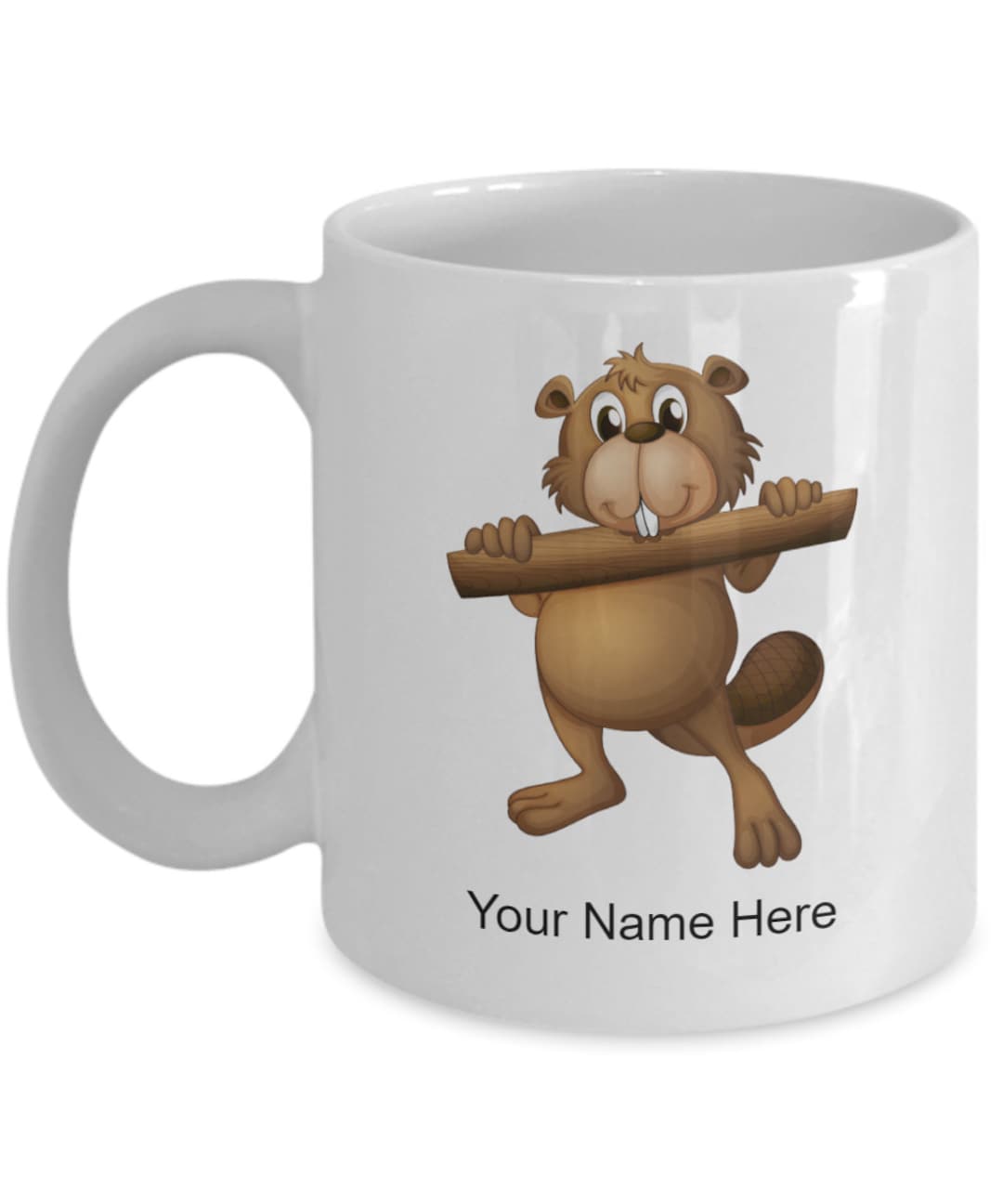 Personalized Beaver Mug Coffee Cup for Beaver Lovers Idea Custom Beaver ...