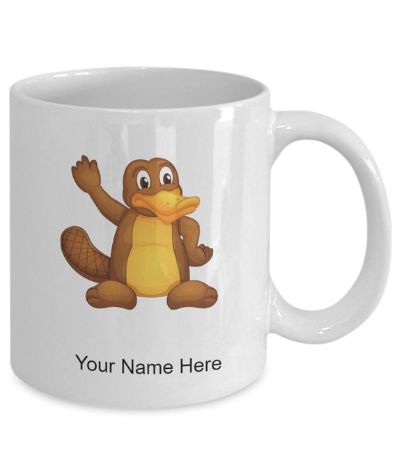 Personalized Platypus Mug Platypus Coffee Cup Platypus Gift - Etsy