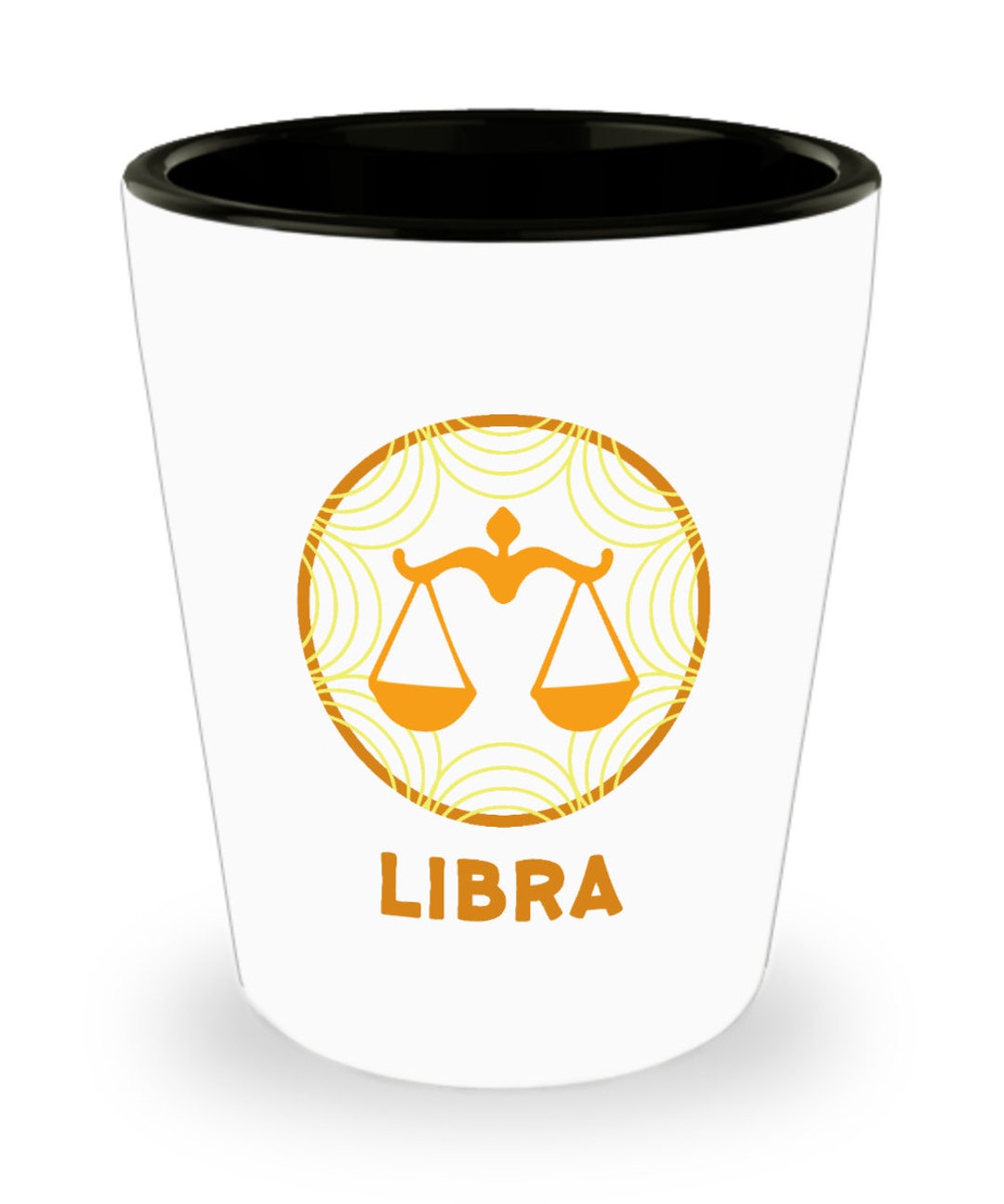 Astrology Shot Glass Libra Astrology Gift Idea Gift for - Etsy