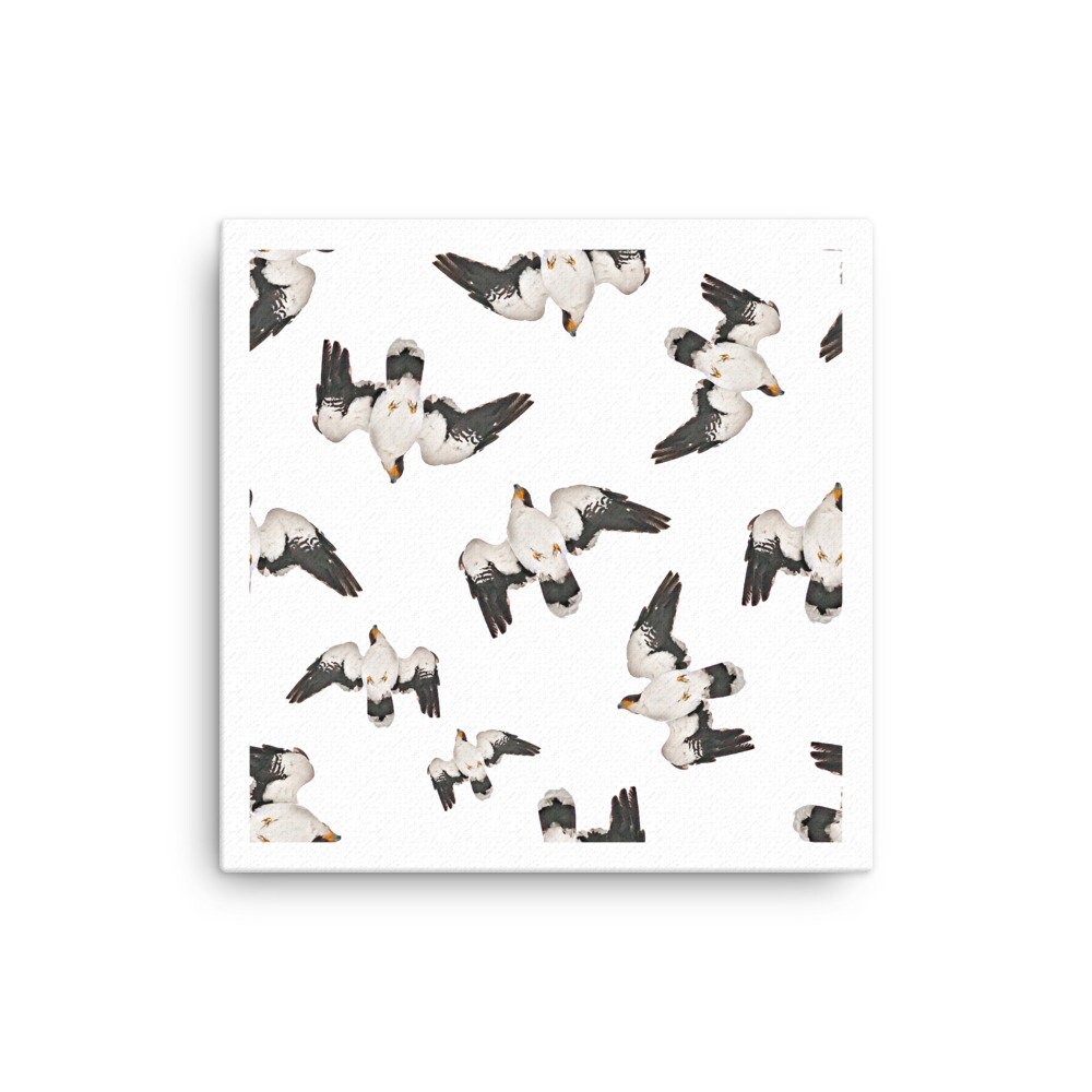 Birds Seamless Pattern Canvas Birds Seamless Pattern Wall - Etsy