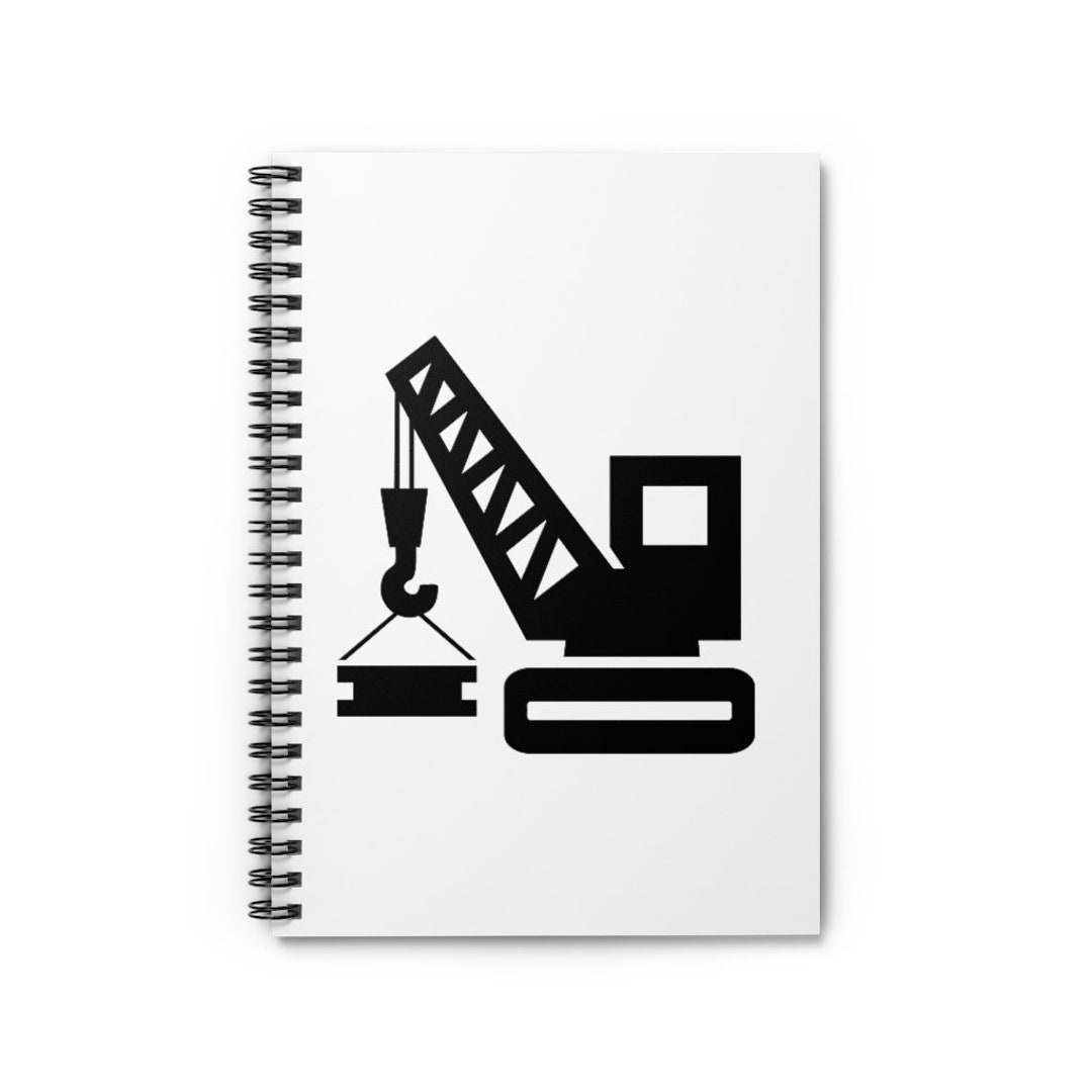 Crane Notebook Crane Journal Ruled Line Pages Gift Idea Gratitude ...