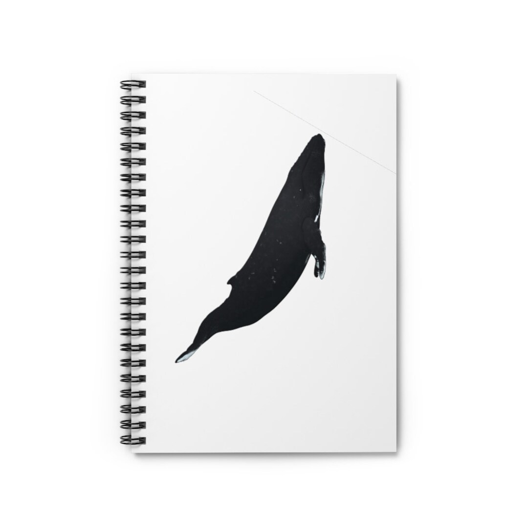 Humpback Whale Notebook - Humpback Whale Journal - Ruled Line Pages ...